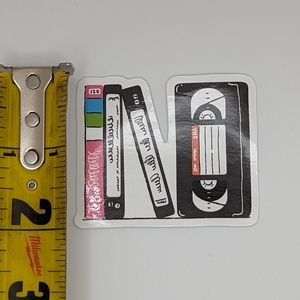 Source Unknown | Design | Vhs Tapes Sticker | Poshmark